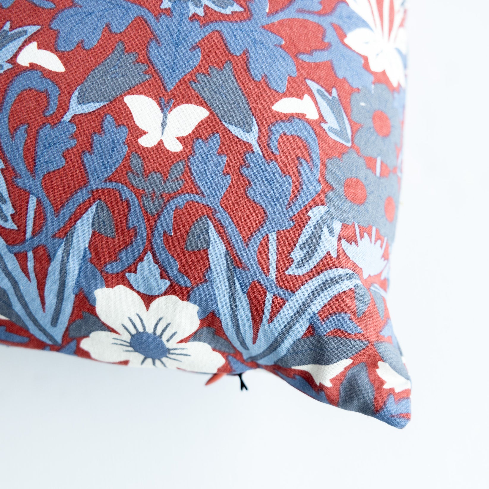 Lumbar Pillow with Floral Pattern | 80 Acre Market