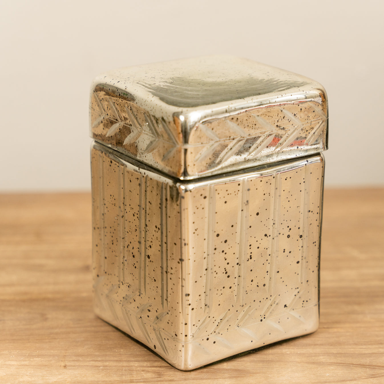 Tall Silver Box w/ Lid – 80AcreMarket.com