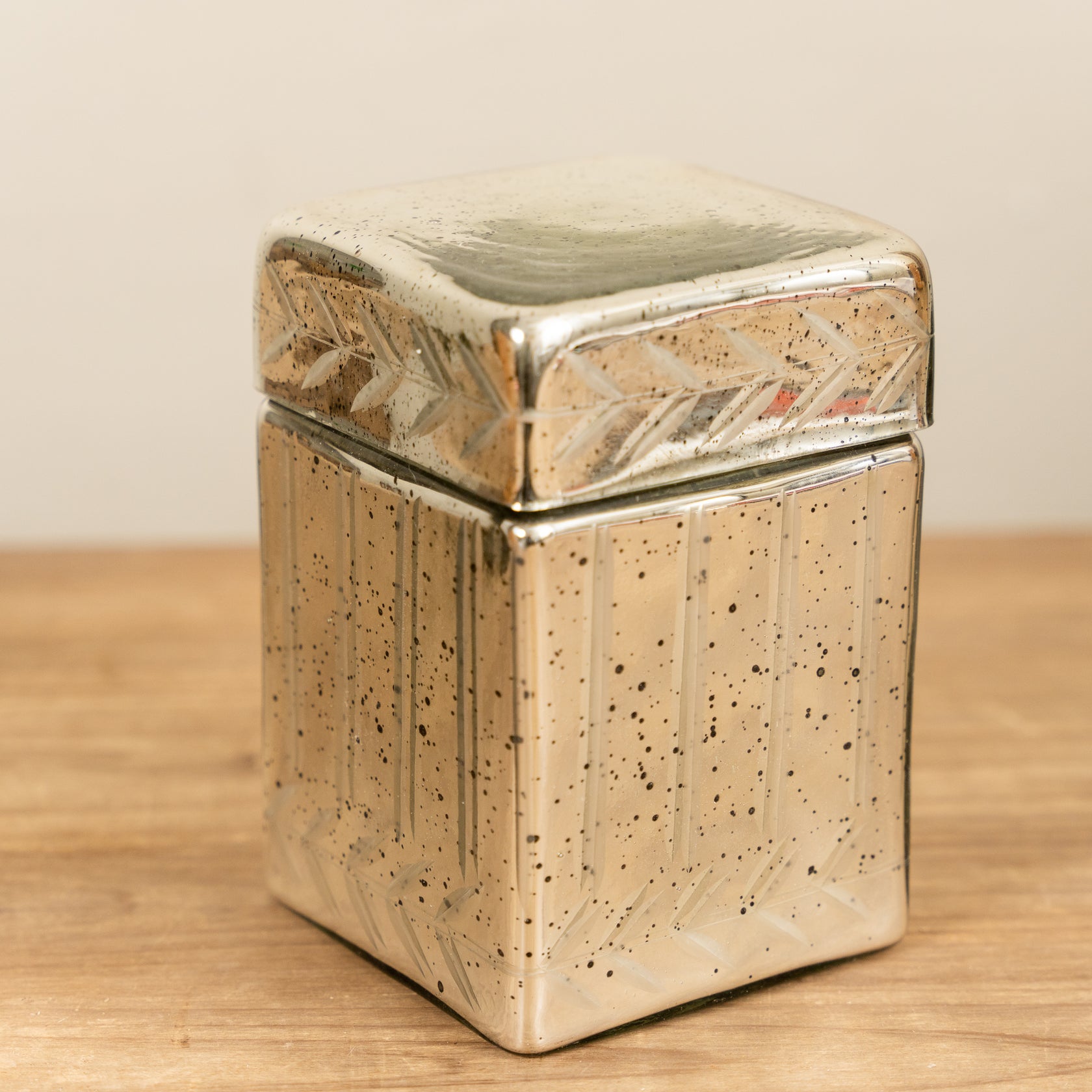 Tall Silver Box w/ Lid – 80AcreMarket.com