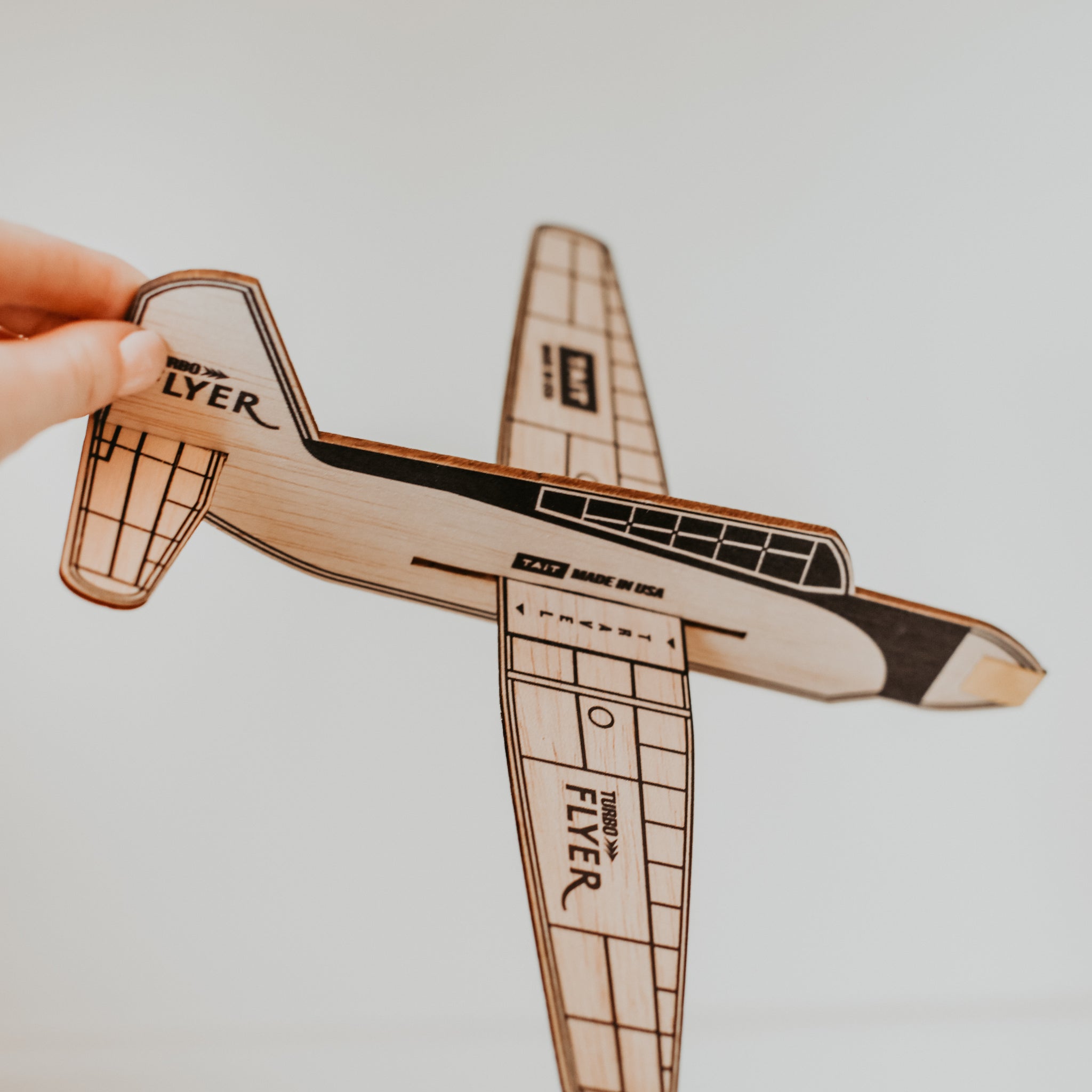 Turbo Flyer Balsa Airplane – 80AcreMarket.com